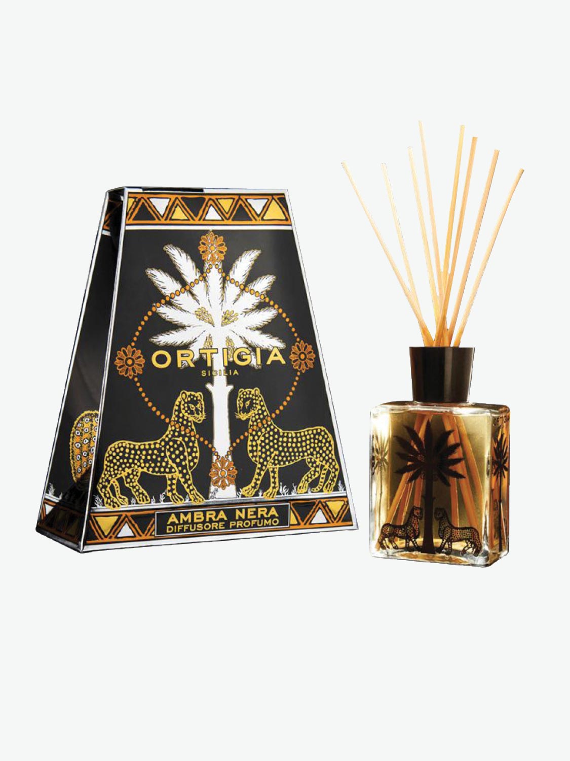 Ortigia Sicilia Ambra Nera Diffuser